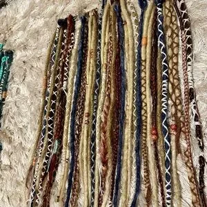 Handmade | Hair | Bohemian Multicolor Synthetic Dreadlocks | Poshmark